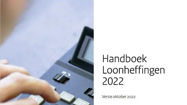 Handboek Loonheffingen uitgave oktober 2022